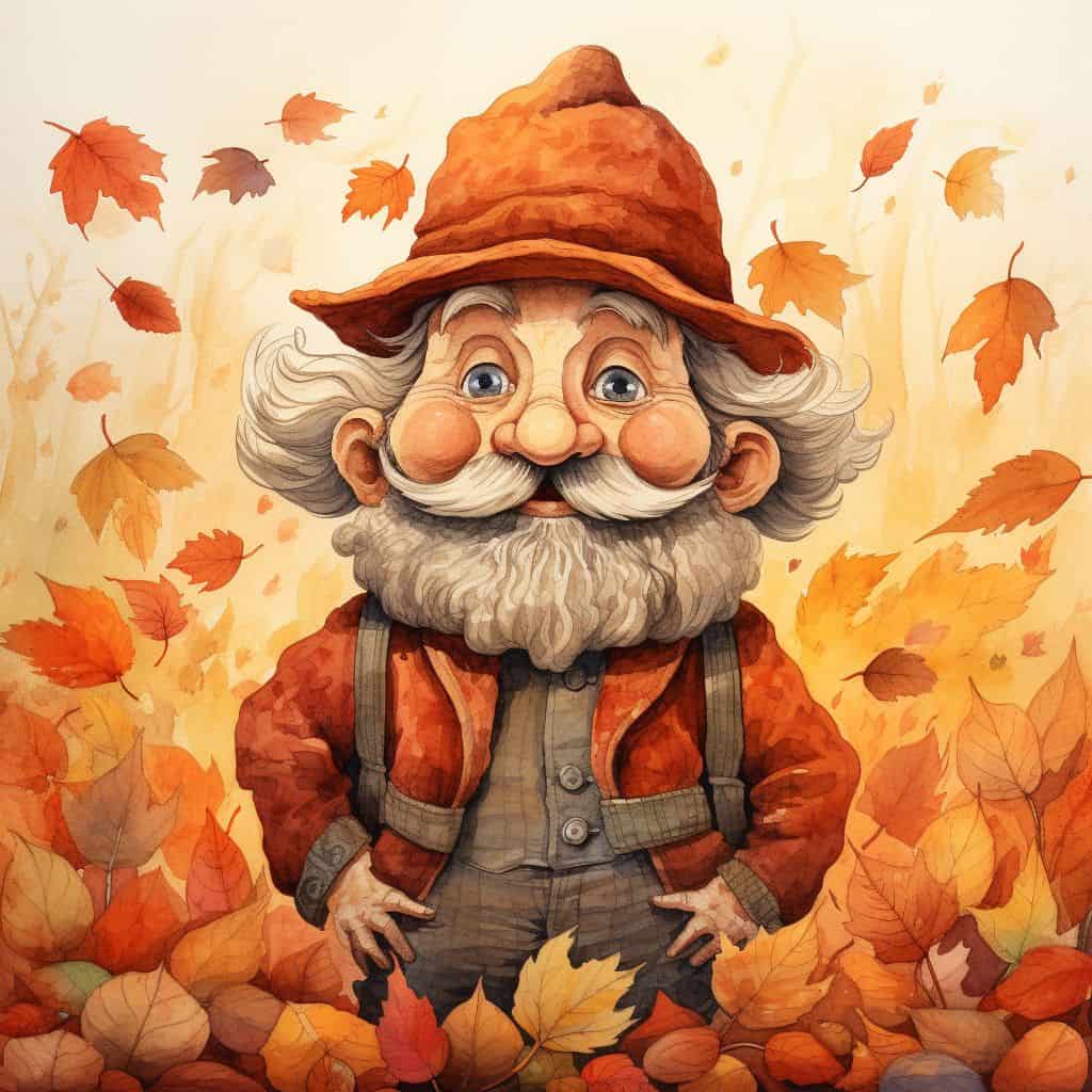 Podzimní skřítek Lístek a ježeček – Pohádkozem